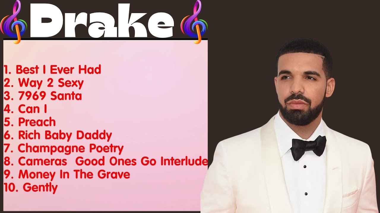 Drake ~ 2024 Songs Playlist - Liste de lecture de chansons 2024 - YouTube