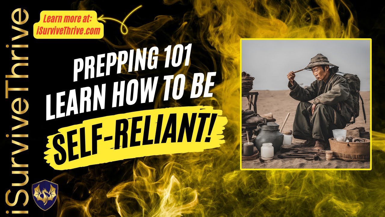 Prepping Basics 101: How to Start Your Journey to Self-Reliance - YouTube