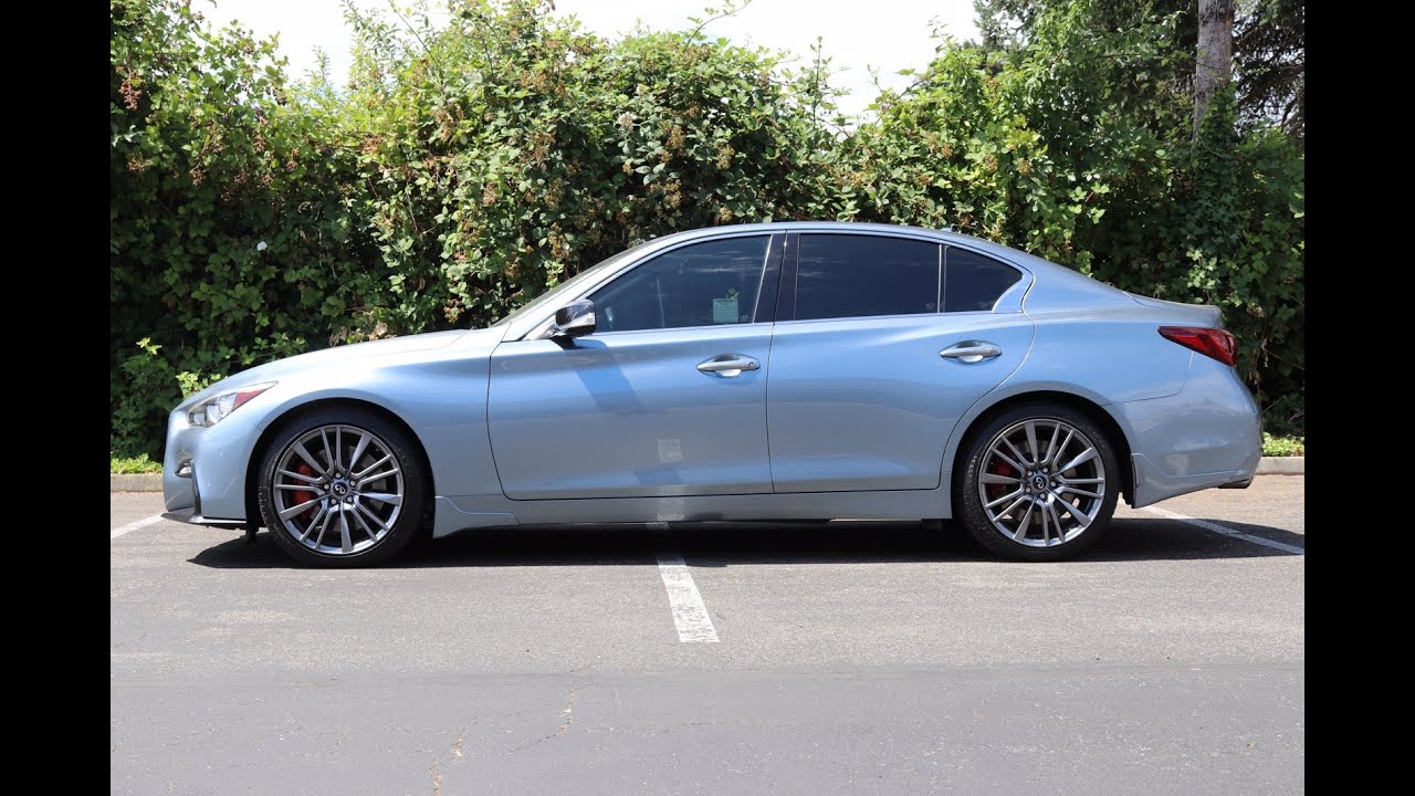 2018 INFINITI Q50 RED SPORT 400 Rear Wheel Drive - YouTube