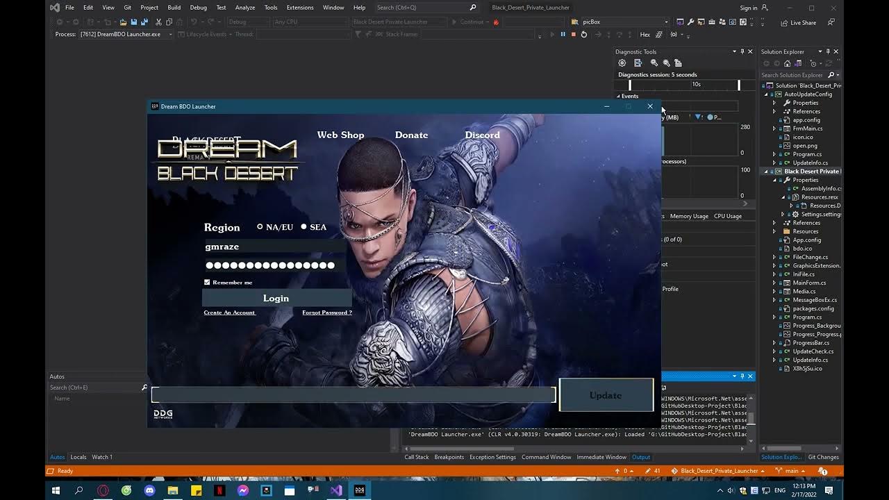 Demo Game Launcher (C#, Winform) - YouTube