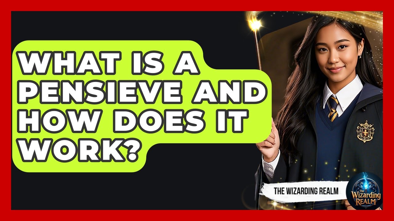 What Is A Pensieve And How Does It Work? - The Wizarding Realm - YouTube