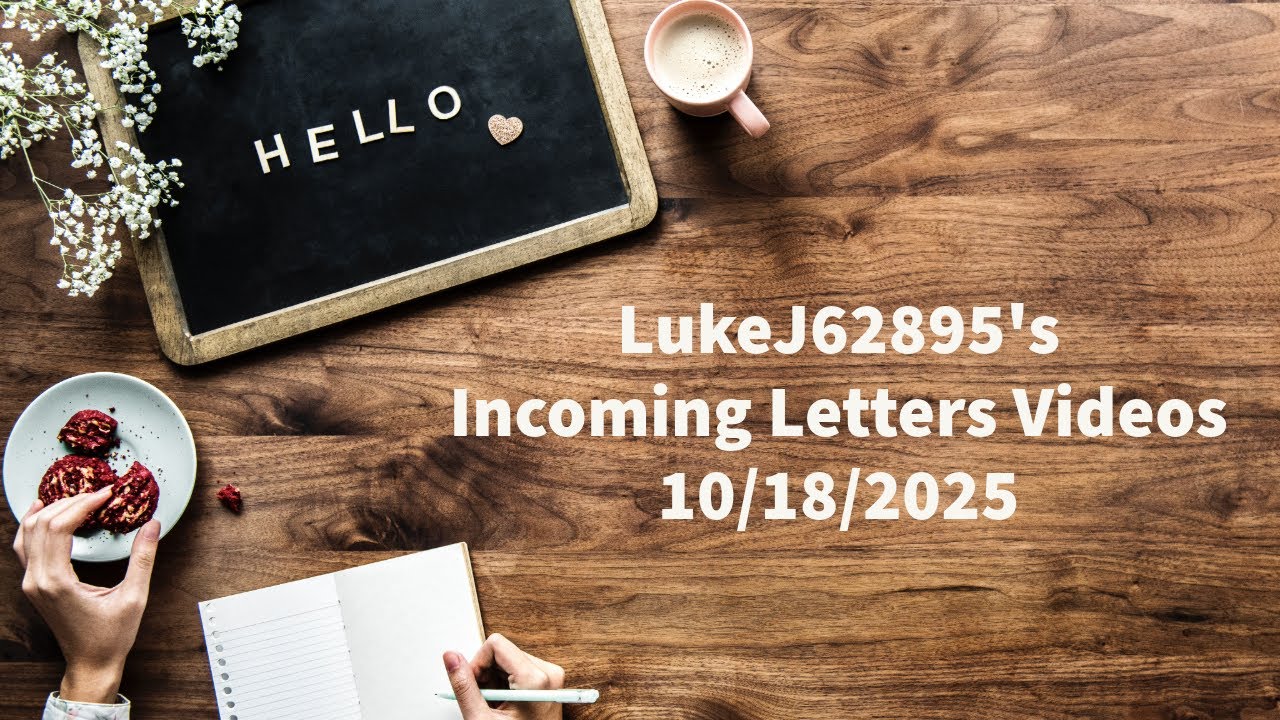 LukeJ62895's Incoming Letters Video - 10/18/2025 - YouTube
