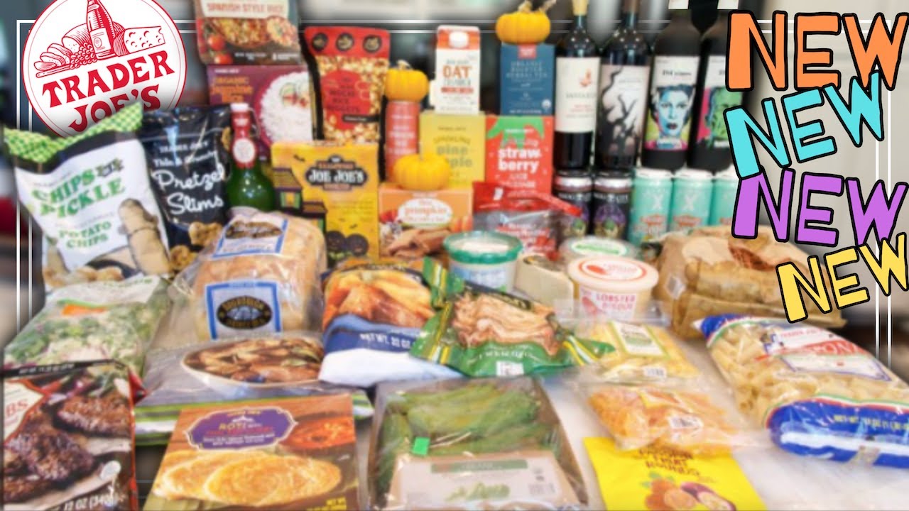 EXCITING, NEW & SEASONAL TRADER JOE'S HAUL - YouTube
