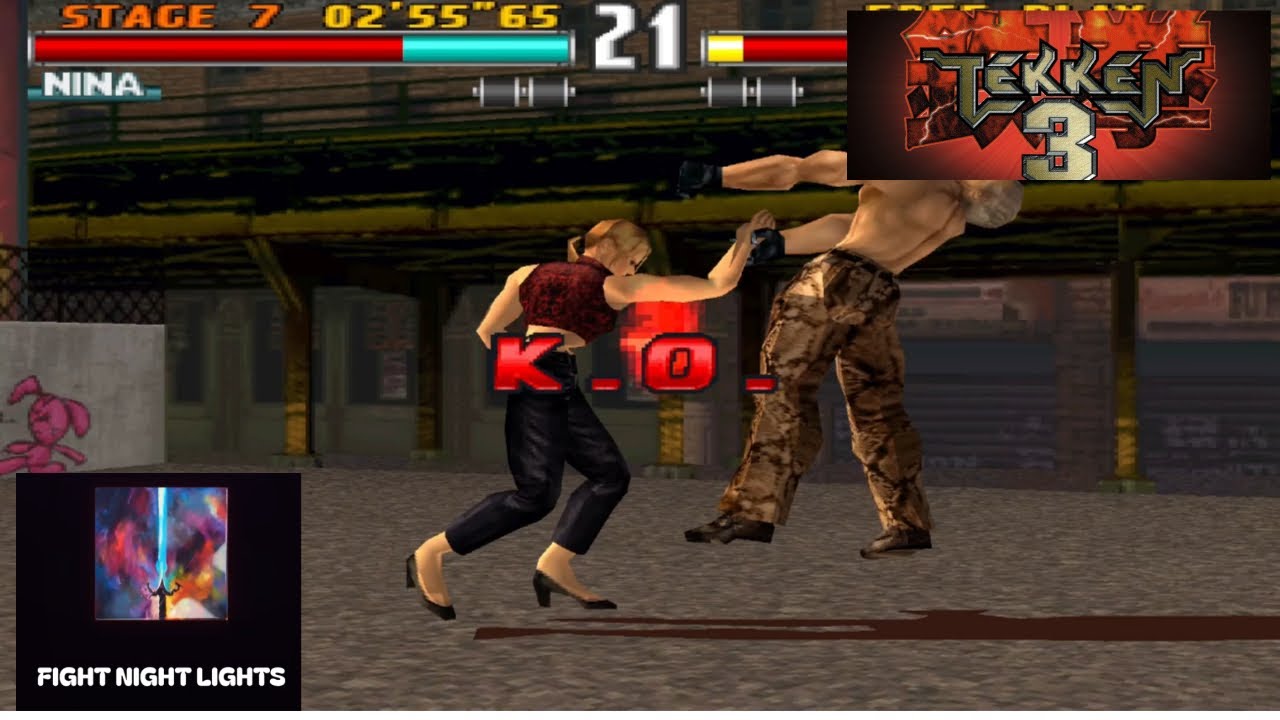 TEKKEN 3 "QRONUS" G3P3 - YouTube