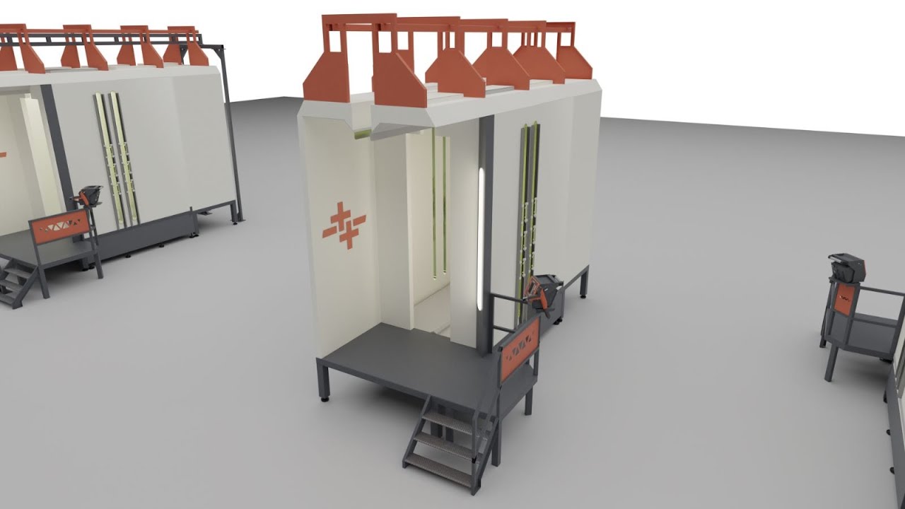 BEST POWDER COATING BOOTH IN THE MARKET! - YouTube