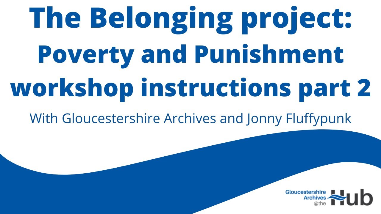 The Belonging Project: Poverty and Punishment workshop instructions ...