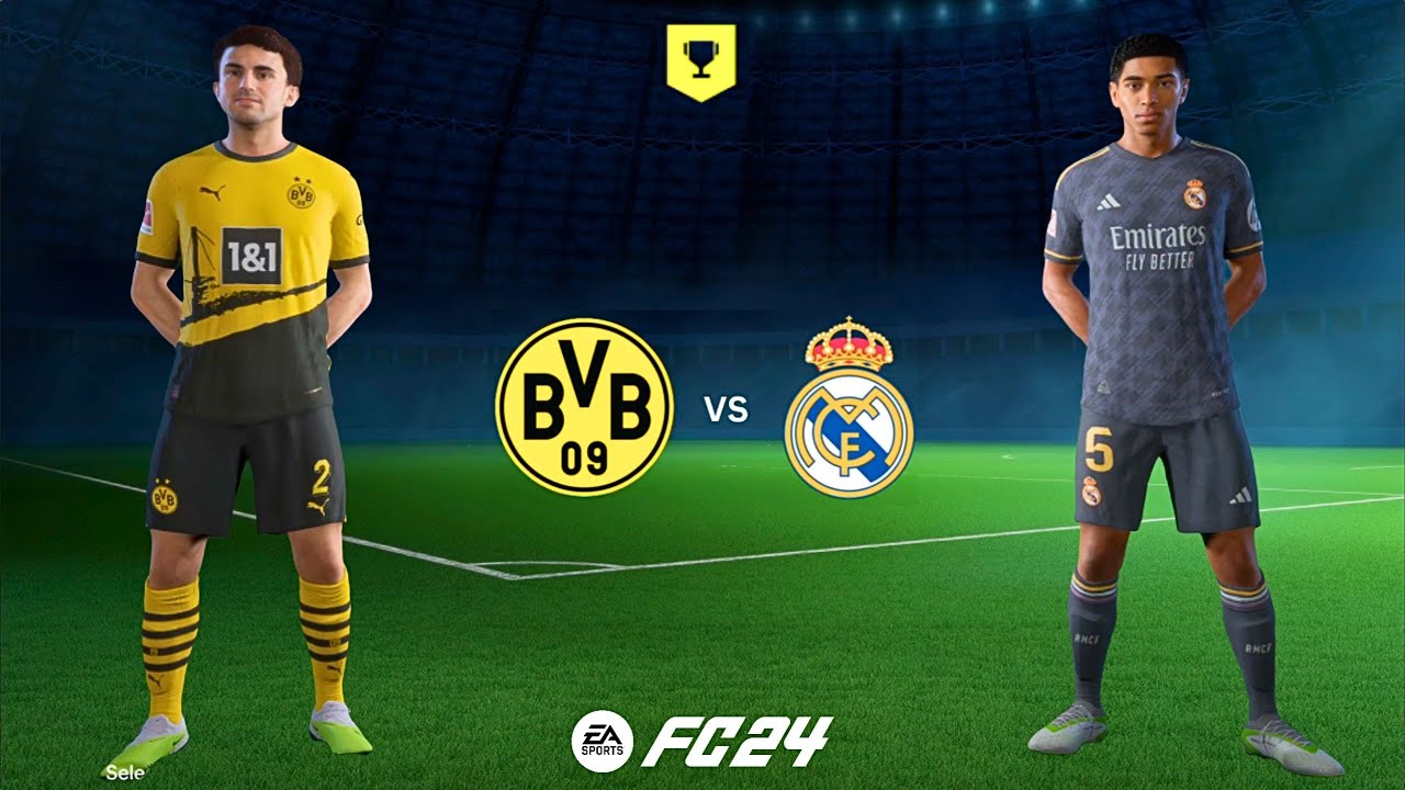 FC 24 Borussia Dortmund - Real Madrid BVB Stadium fc24 league my ...