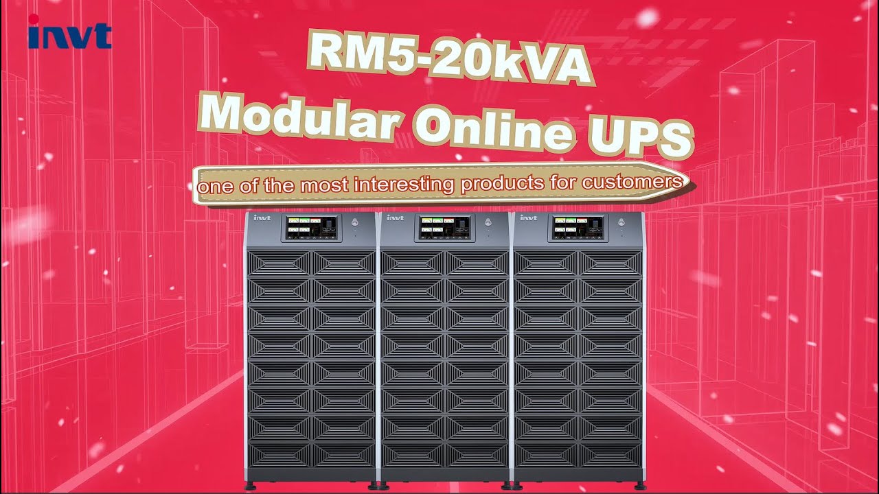 One of the most interesting products for INVT customers: 5-20kVA ...