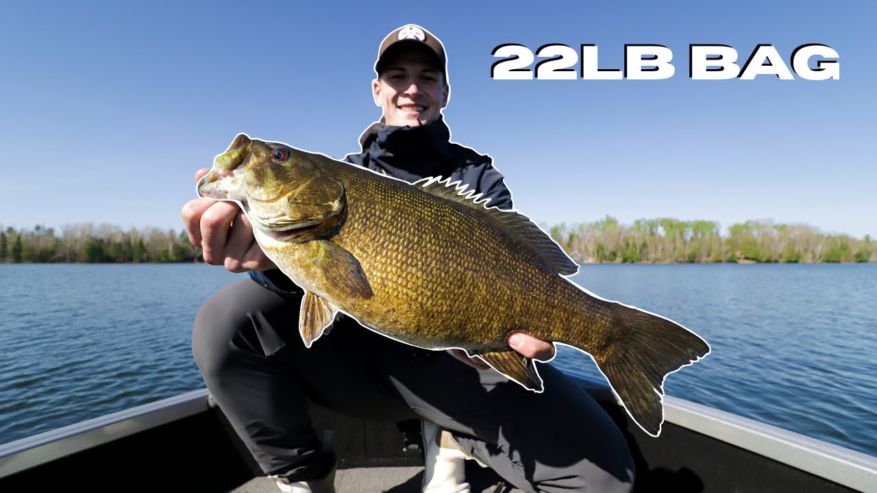 We Found The Smallmouth HONEY HOLE! (22lb Bag!) - YouTube