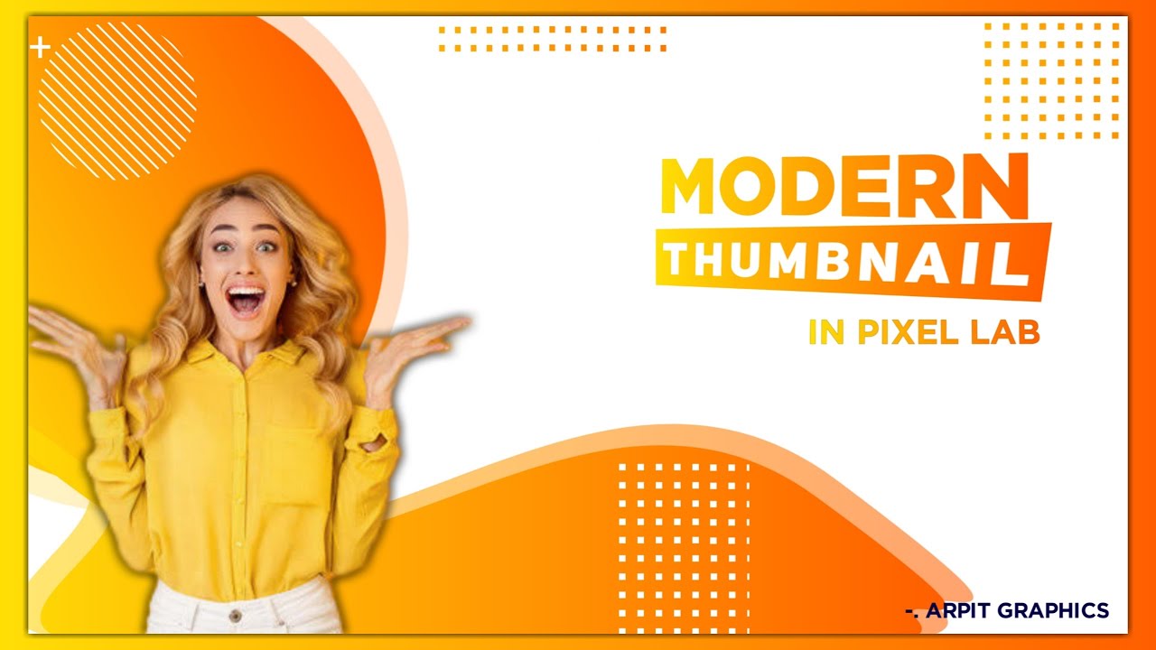 Make YouTube Thumbnail On Pixel Lab | Make Thumbnails Like Professional ...