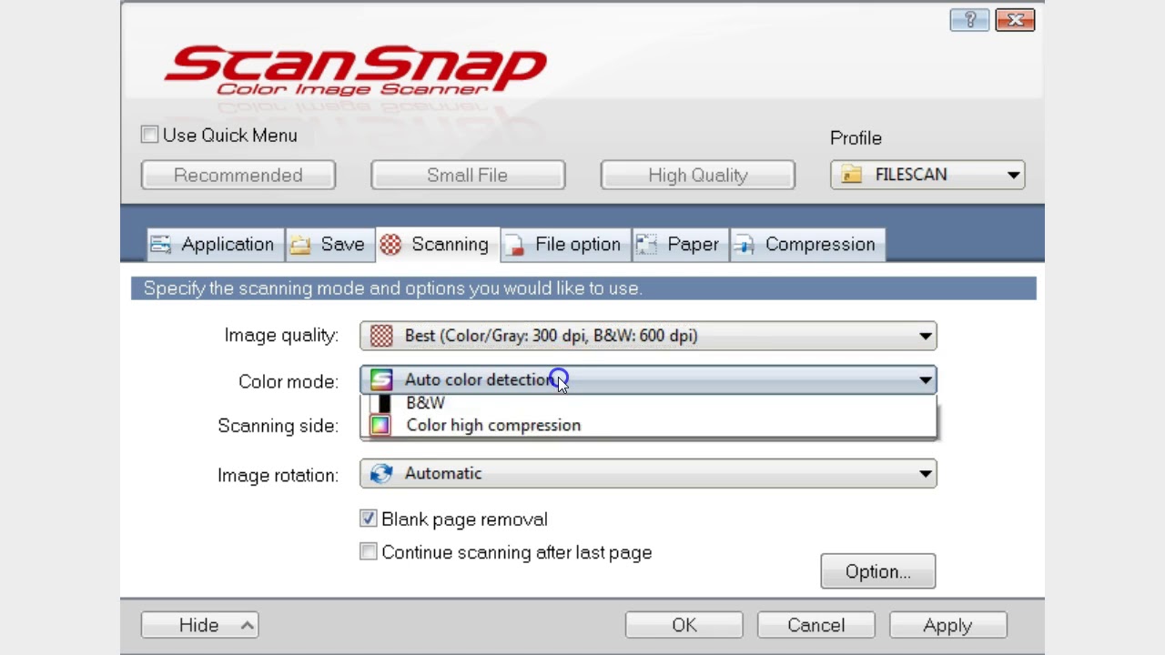 Scanner Setup for Scanning a Book to PDF - YouTube