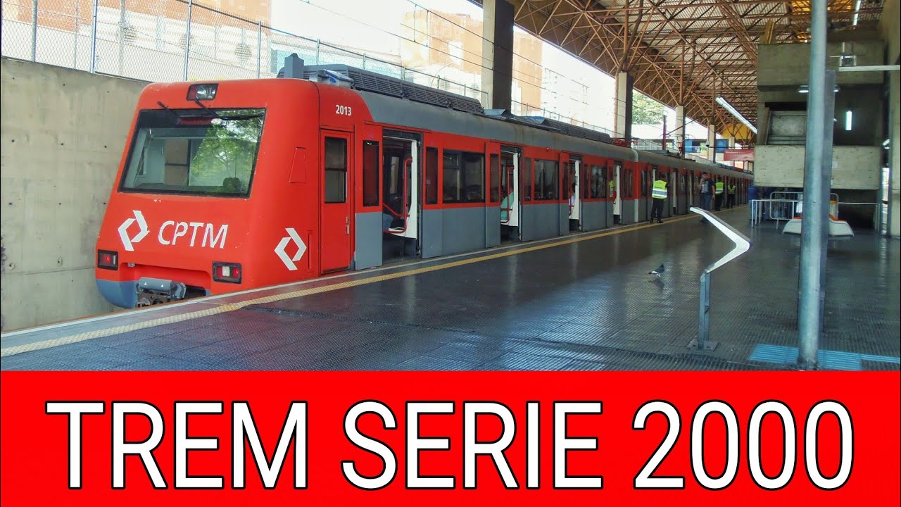 CPTM | Um pouco da série 2000 da cptm #02 - YouTube