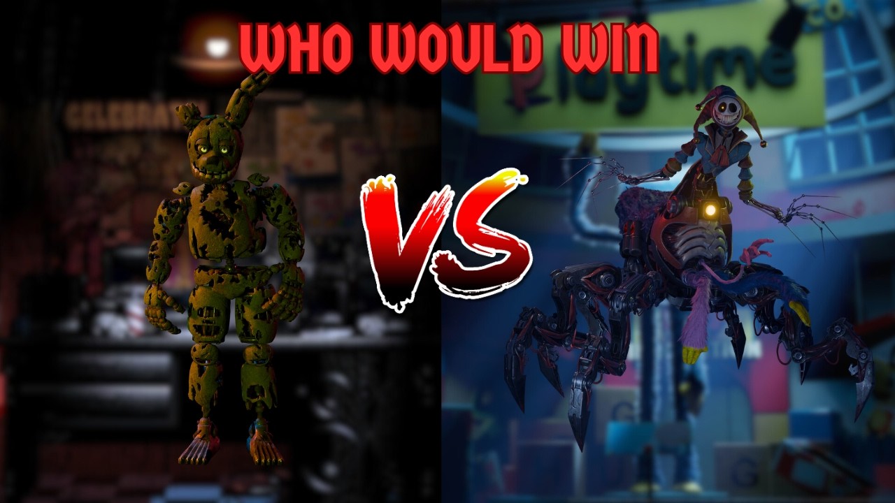 Who Wins The Prototype VS Springtrap (FNAF VS Poppy Playtime) - YouTube
