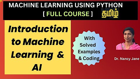 MACHINE LEARNING INTRODUCTION & BASIC STATISTICS - YouTube