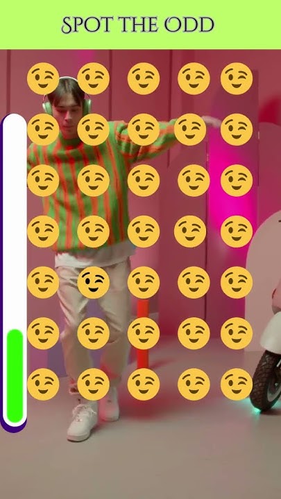 Quick Emoji Challenge: Spot the Outlier! - YouTube