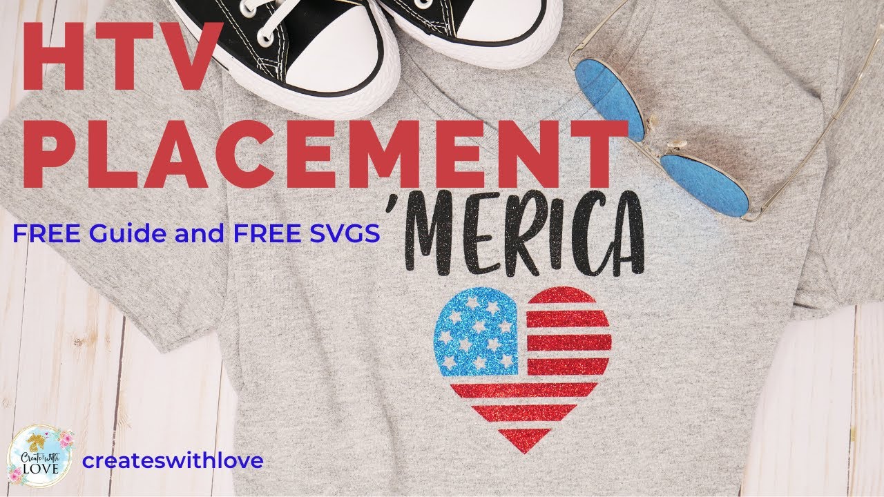 HTV Placement on shirts | Glitter Iron On | Beginner Friendly | Free ...