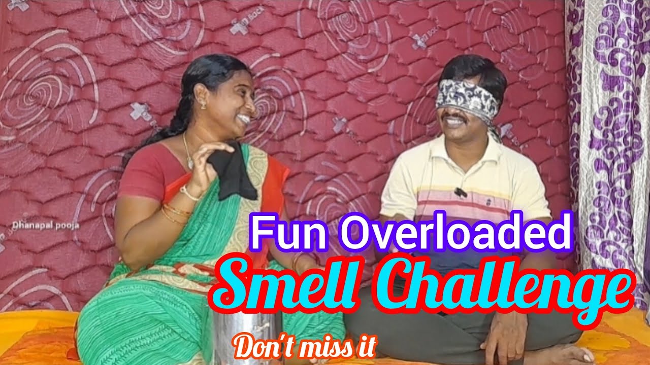 What's the smell challenge | Smell challenge| Blindfold smell challenge ...