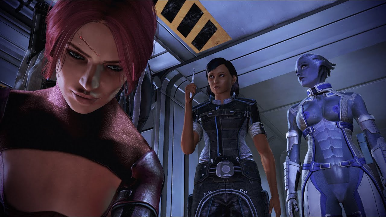 Mass Effect 3 L E Nude Mod Прохождение №17 {ГОЛЫЕ СИЬСКИ} 18 Голая