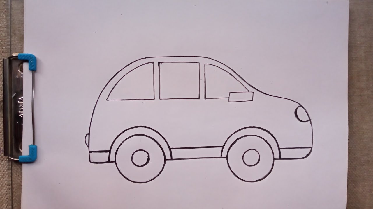 How To Draw Car | Car Drawing for Kids | How do you draw a easy car ...
