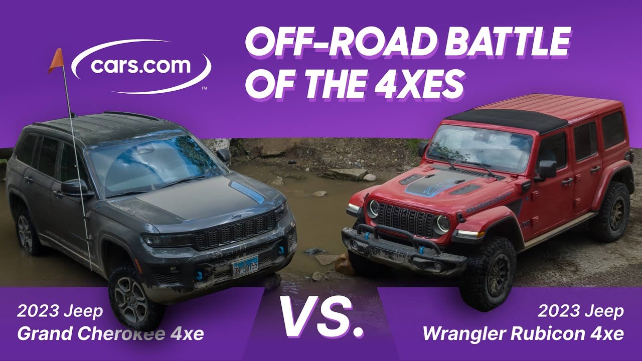 Battle of the Jeep 4xes: 2023 Grand Cherokee 4xe Trailhawk Vs. Wrangler ...
