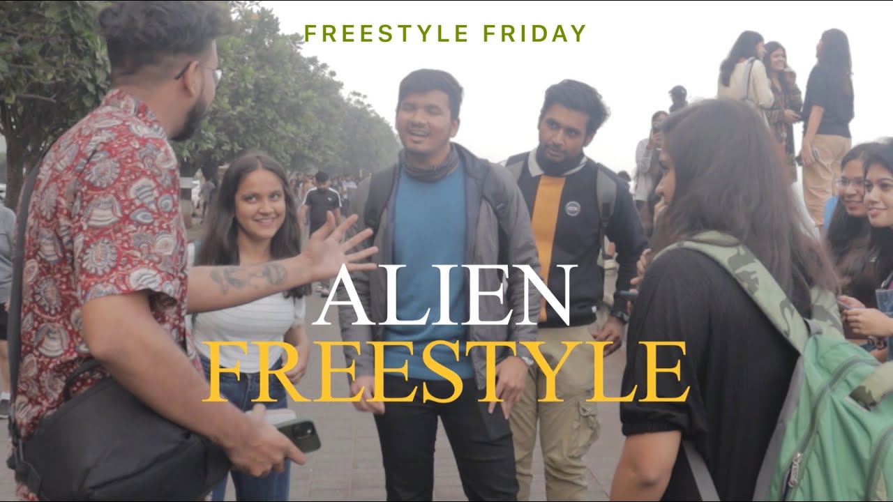Freestyle Friday EP 16 | ALIEN | Freestyle in public - YouTube