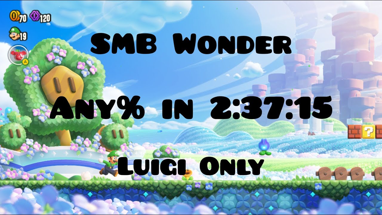 Super Mario Bros Wonder Any Speedrun Sub 3 Hours Youtube