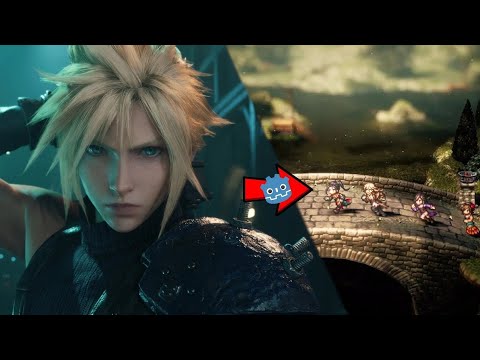 🔴 FF7: Remake Style Combat in Godot + HD-2D | Knights of Eyres Devlog ...