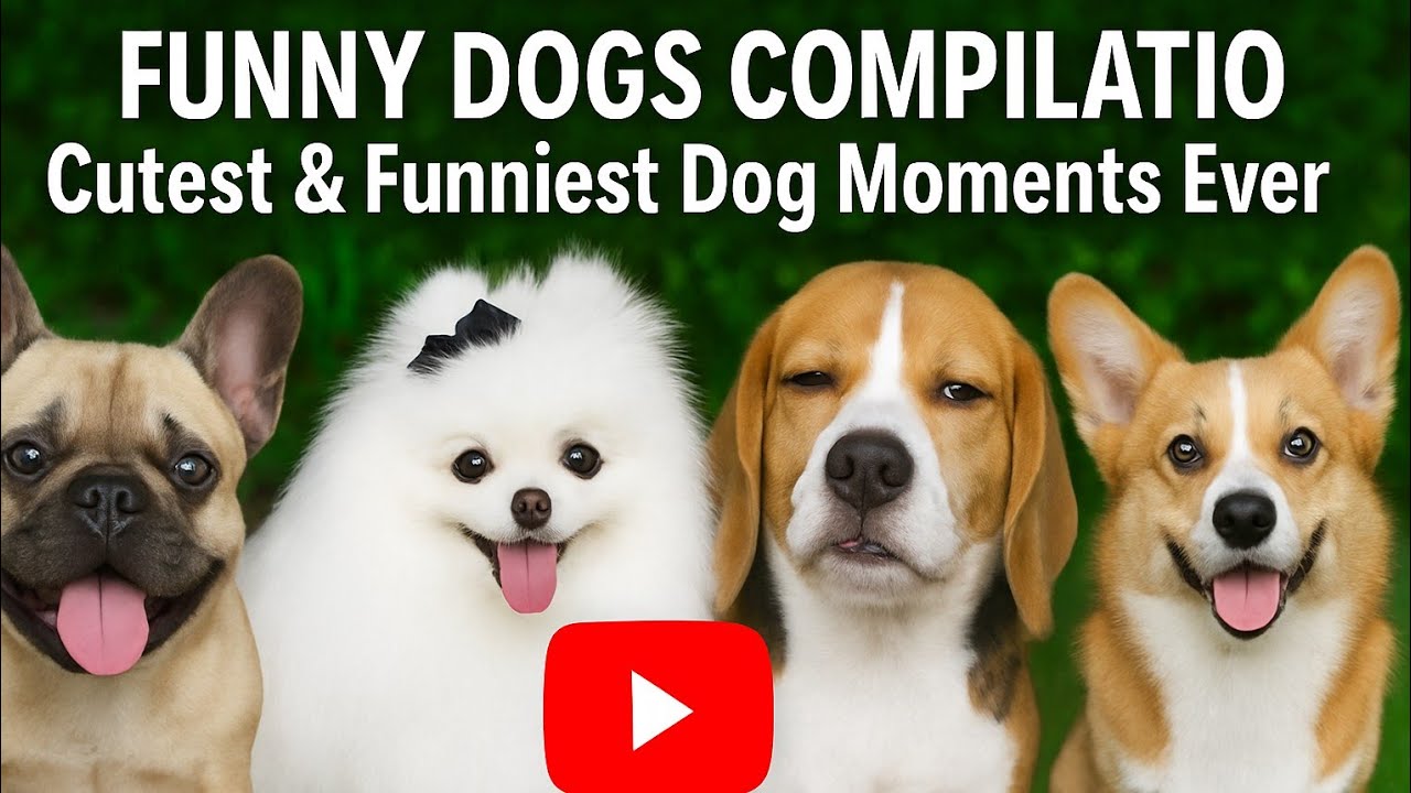 Funny Dogs Compilation | Cutest & Funniest Dog Moments Ever - YouTube