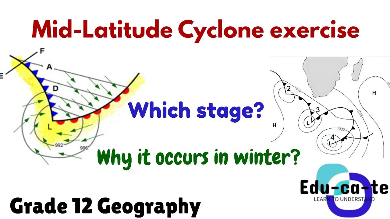 Mid-Latitude Cyclone - Grade 12 Geography (Basic Questions) - YouTube
