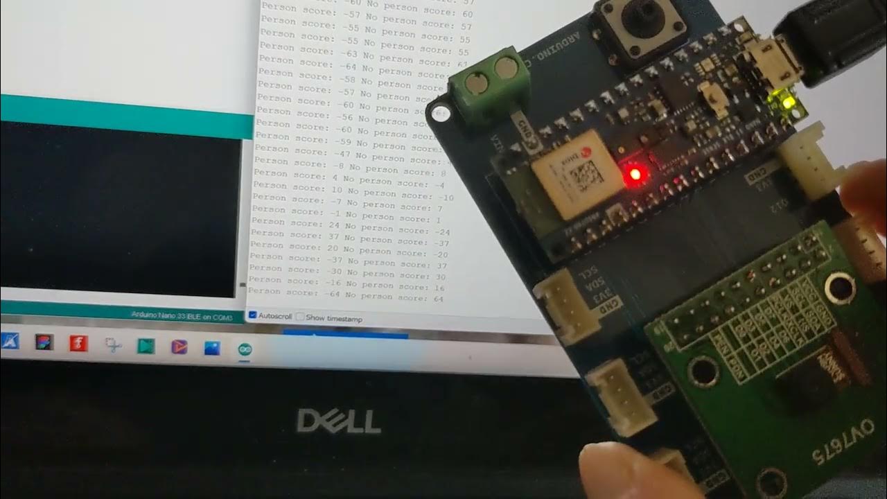 Arduino Tiny Machine Learning Person Detection - YouTube