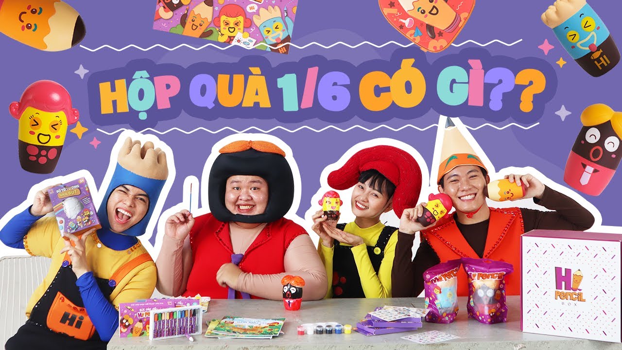 1/6 Được Hi Pencil Box Mang Đến Món Quà Bất Ngờ Cho Cả Nhà | Hi Pencil ...