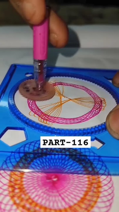 Simple Spirograph Design Number 116 #spirograph - YouTube