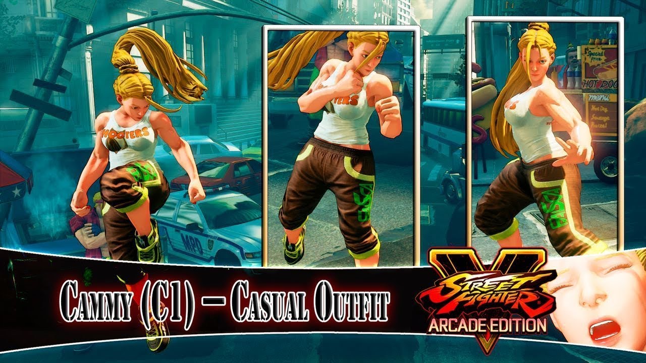 STREET FIGHTER V - MODS - CAMMY *CASUAL CLOTHES* (PC ONLY) - YouTube