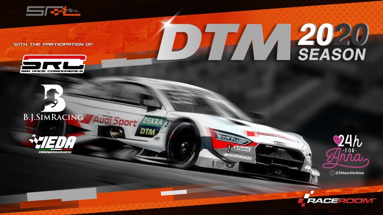 [RaceRoom] SRL DTM 2020 Stage 1 @ Silverstone Circuit - YouTube
