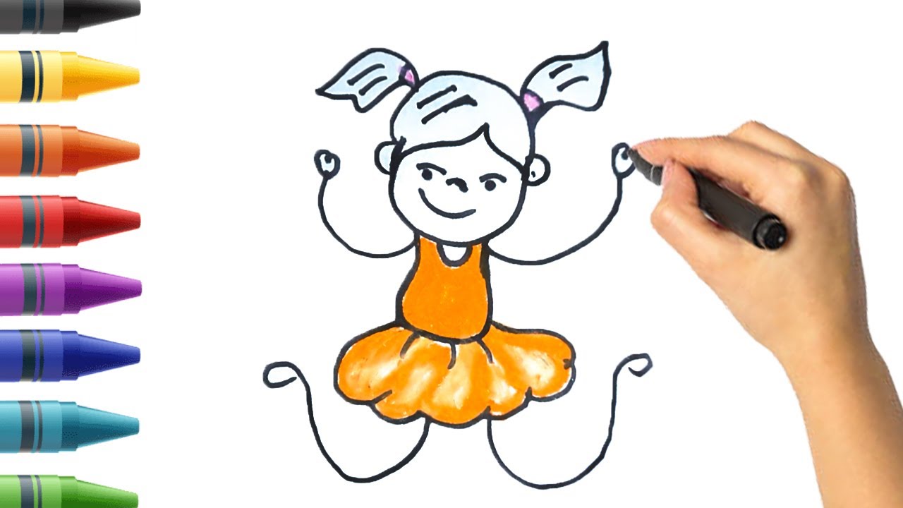 How to Draw Girl - YouTube