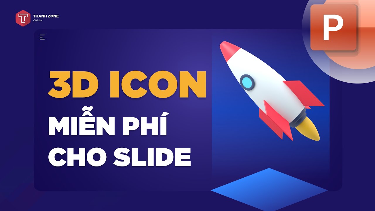 Thiết kế Slide siêu đẹp với nguồn tài nguyên 3D icon - YouTube