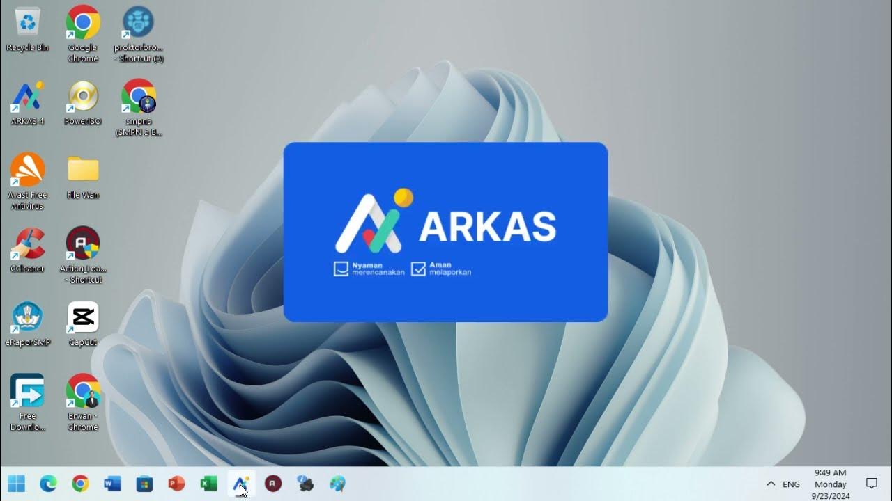 Cara Aktivasi Kertas Kerja ARKAS 2025 - YouTube