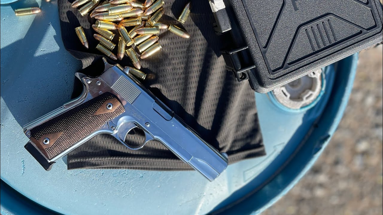 1911 Tisas Regulator 9mm/38super - YouTube