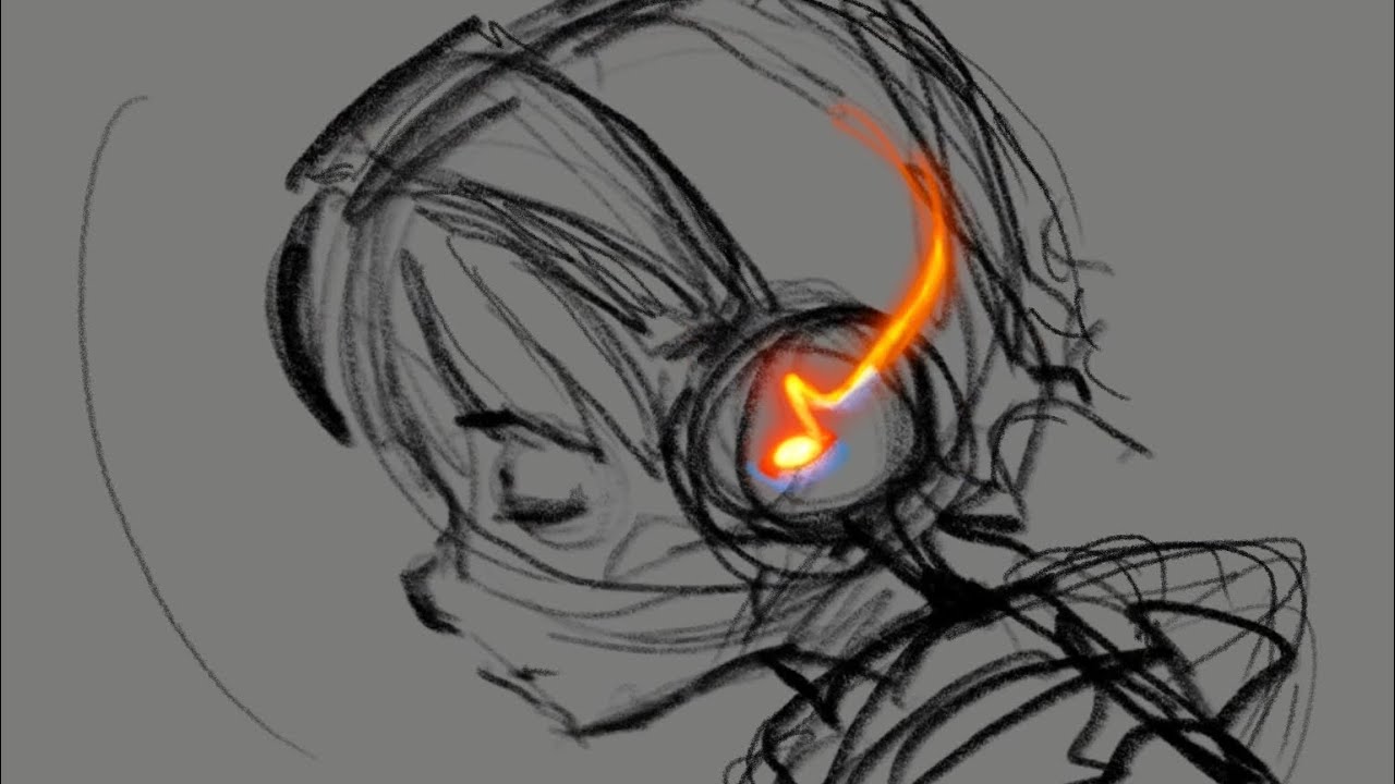 2d hand draw Animation 습작 스케치 - YouTube