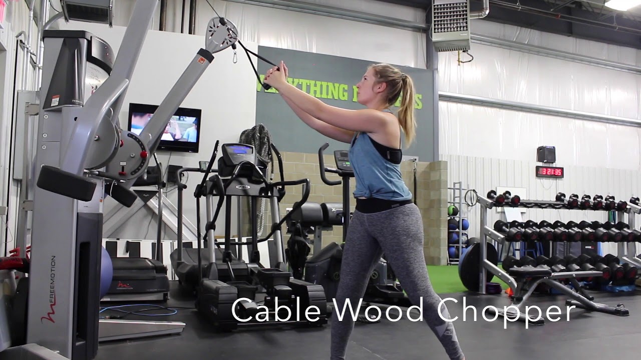 Cable Wood Chopper final - YouTube
