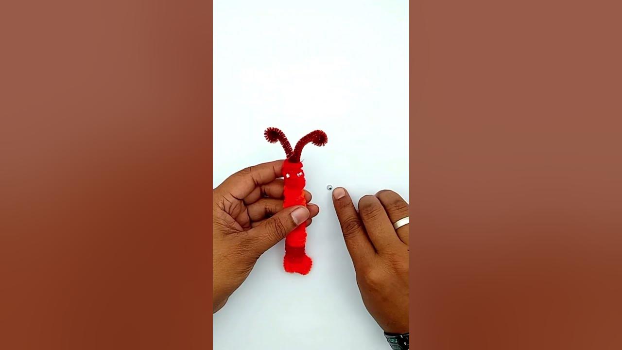 Pipe Cleaner Caterpillar | How To Make Easy Caterpillar | Handmade ...