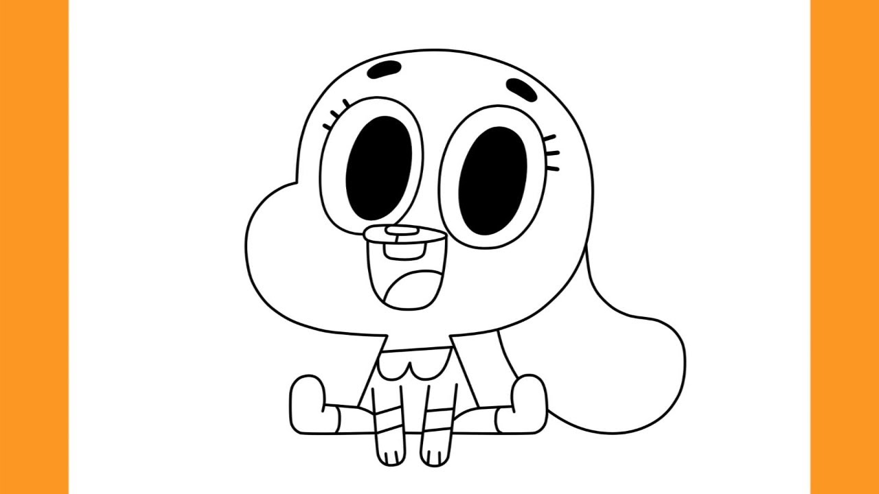 How to Draw ANAIS WATTERSON | The Amazing World of Gumball - YouTube