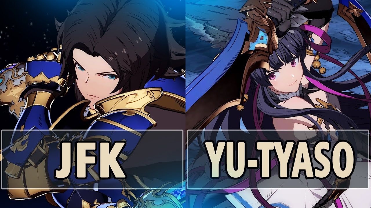 GBVS: JFK (Lancelot) Vs yu-tyaso (Yuel) | High Level Gameplay. - YouTube