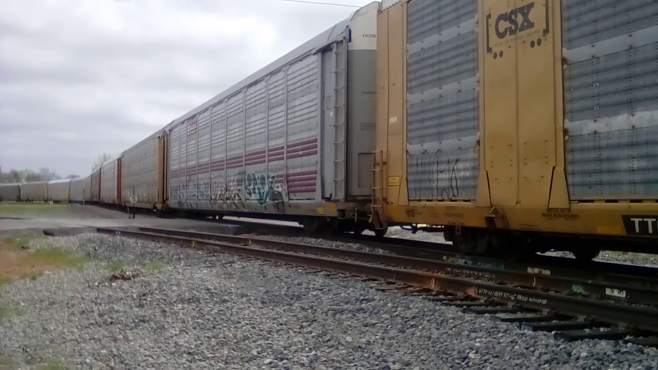 UNION PACIFIC AUTORACKS 3-12-20 Tyler,Texas. - YouTube