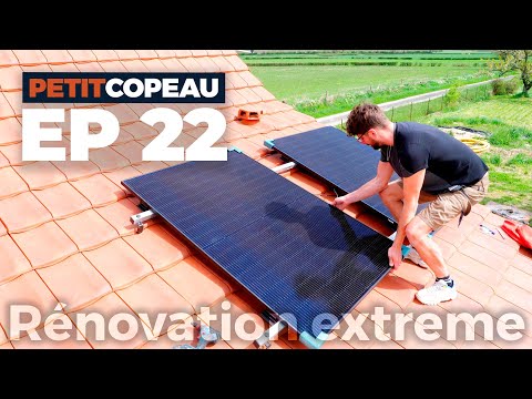 [Rénovation extrême] Ep 22- Sanitaires, cellier, panneaux solaires... le chantier avance fort !