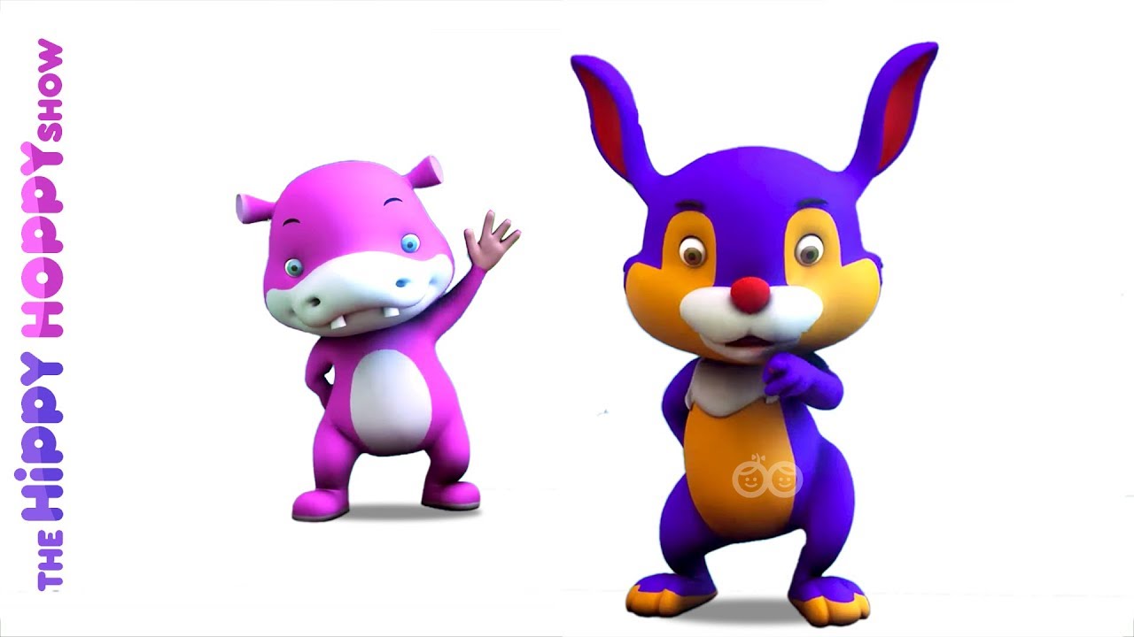 Here We Go Looby Loo | 3D Nursery Rhymes for Kids and Children I Baby ...