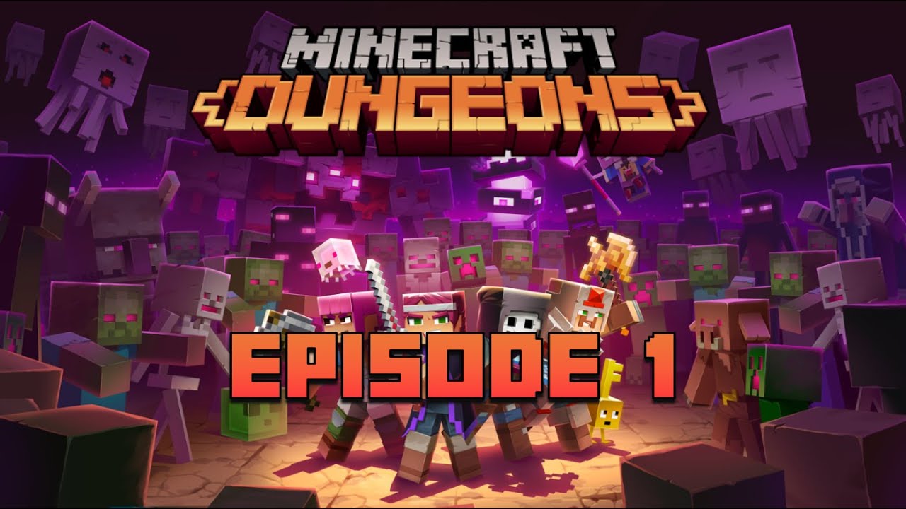 Minecraft Dungeons - Episode 1 | Tutorial & First Level - YouTube