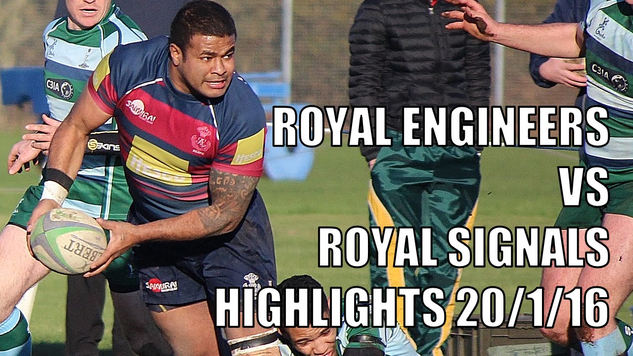 Royal Engineers vs Royal Signals Highlights 20-1-16 - YouTube