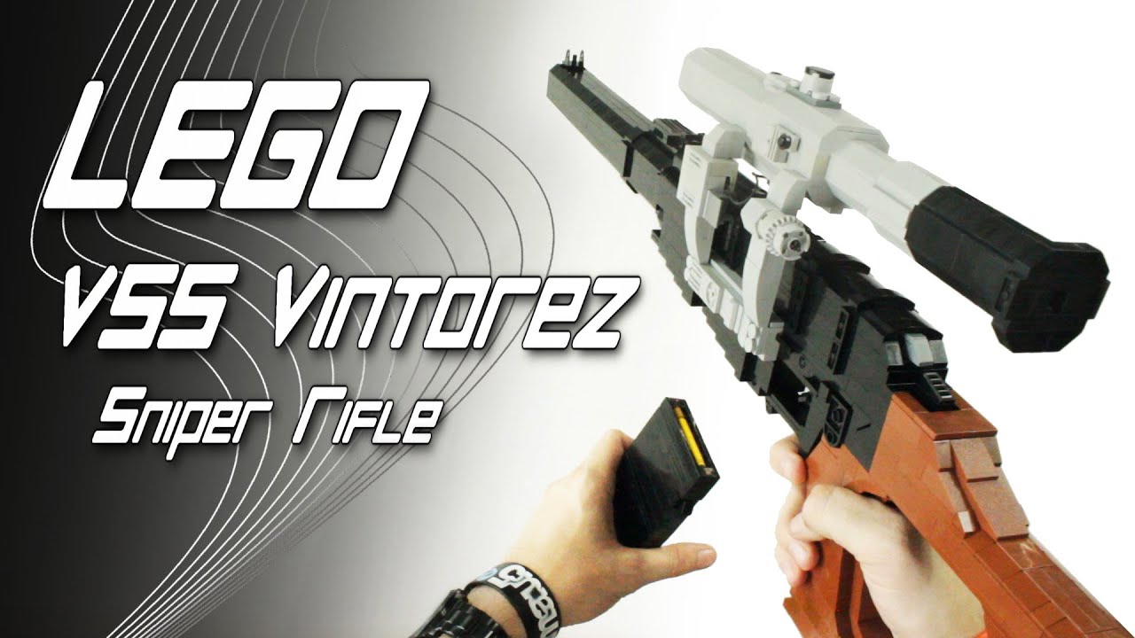 LEGO VSS Vintorez Special Sniper Rifle - YouTube