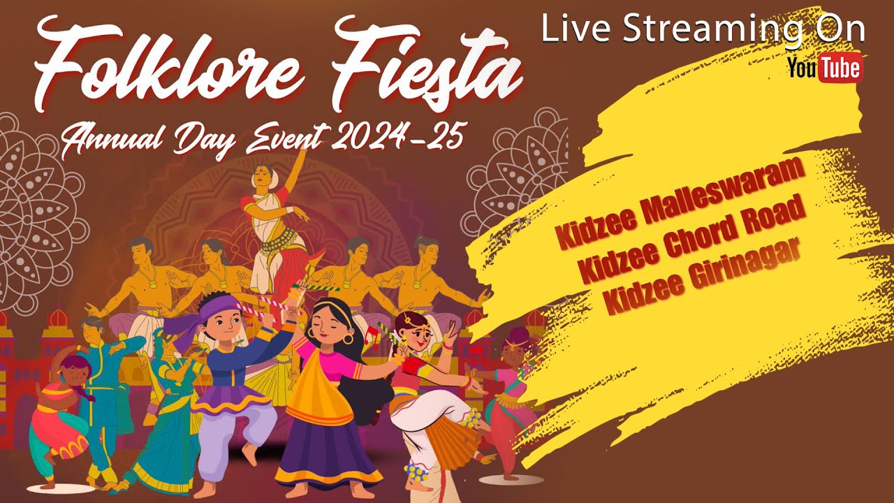 Live On Folklore Fiesta Annual Day Event 2024-25 - YouTube